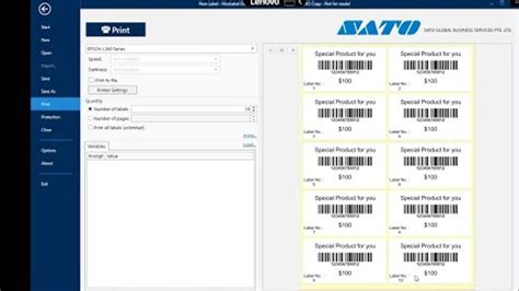 How To Create Multiple Label In One Page Using Nicelabel