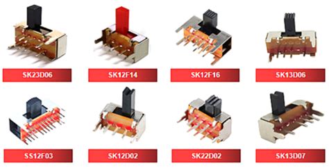China Slide Switch Right Angle Pcb 8 Pin Switch Wiring Diagram Rectangle On Global Sources
