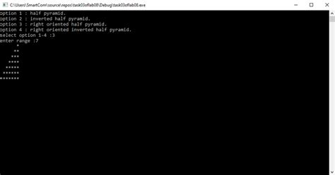 github da9i cpp pyramids c program to print different types of