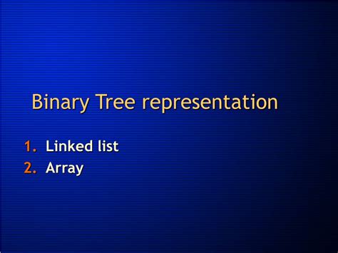 Ppt Overview Of Binary Trees Properties Methods And