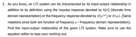 Solved The System Function Of An LTI System Is Defined By Chegg Com