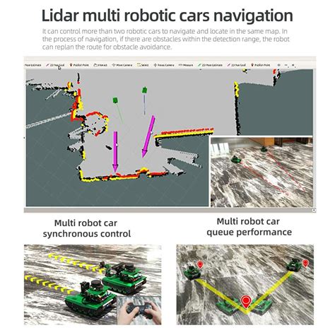 yahboom ros transbot robot with lidar depth camera support moveit 3d