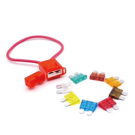 2 개 높은 온도 저항 세라믹 퓨즈 홀더 아토 매체 퓨즈 정확하게 블레이드 퓨즈 홀더 삽입 자동차 퓨즈 상자fuse Boxcar Fuse Boxfuse Holder