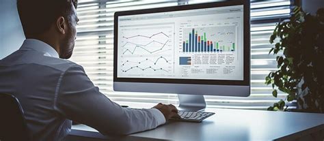 Premium Ai Image Analyst Working With Business Analytics And Data