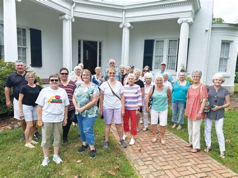Seniors Take A Tour Of Davie Historic Sites Davie County Enterprise Record