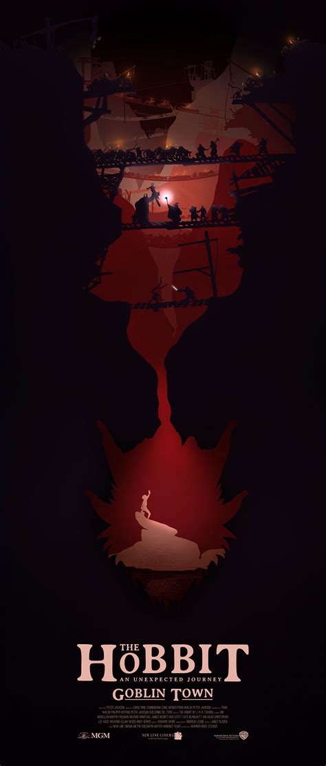 The Hobbit Goblin Town On Behance