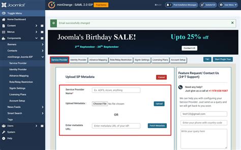 Drupal Saml Single Sign On Sso Login Using Joomla As Idp