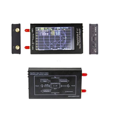 4 3 In 50khz 3ghz Nanovna F V2 Vna Network Antenna Analyzer W Protective Cover Eur 163 00