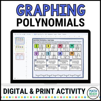 Zeros Of Polynomial Functions Activity For Google Slides TPT