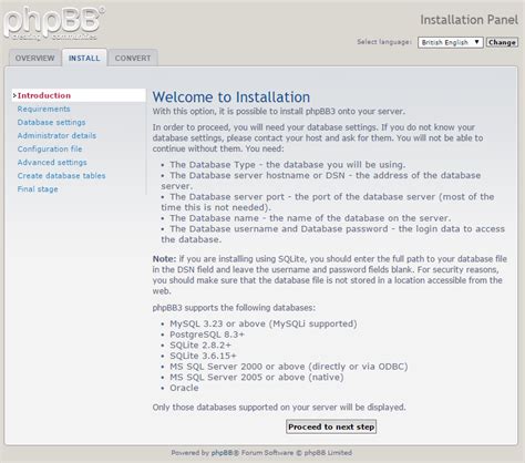 How To Install PhpBB 3 1 Using Nginx And HHVM On Fedora