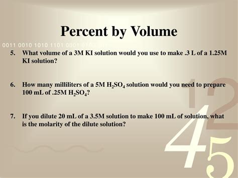 ppt solution concentration powerpoint presentation free download