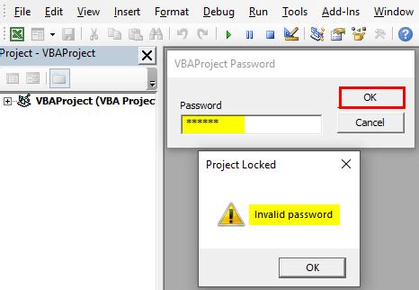 VBA Project Password How To Use VBA Project Password In VBA