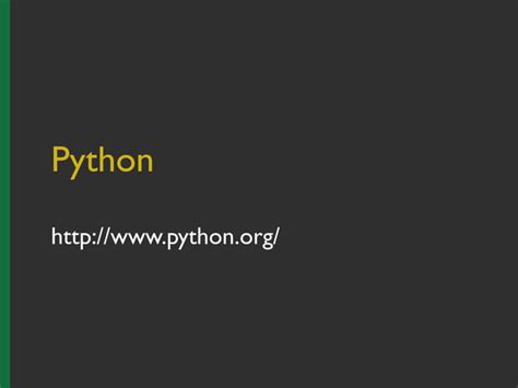 Python And Fuse Ppt