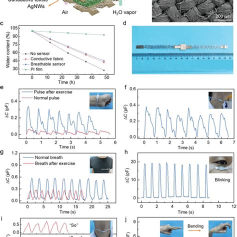 Breathable And Wearable Sensors For Physiological Monitoring And Motion