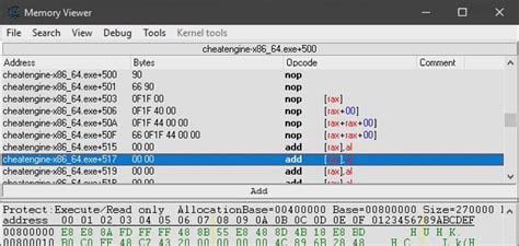 Memoryviewer Disassembler Navigating With Arrows · Issue 883 · Cheat Enginecheat Engine