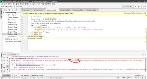 【python入门教程】cv2报错：cv2error Opencv470 Dandaandopencv Pythonandopencv