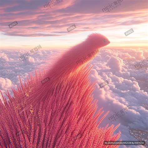 Ai创作图粉色奇幻超现实景观 粉红色的超现实风景 粉红色超现实景观 粉色的超现实景观 3d云海山脉 3d悬浮小山 凤凰云 粉红色的超现实山丘 粉色超现实主义景观 3d云海悬浮小岛 3d云海3d