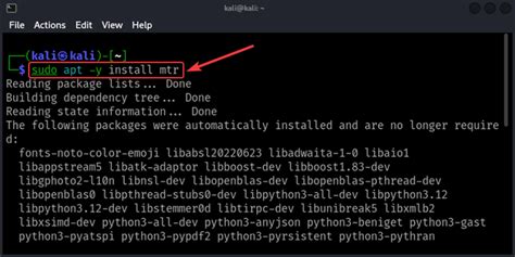 Mtr Command In Linux Geeksforgeeks