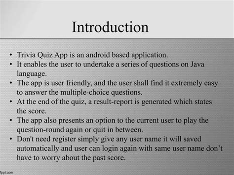 quiz app android ppt pptx operating systems computer software and