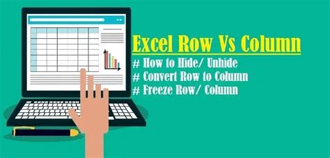 Excel Row Vs Column Convert Row Column How To Hide Freeze