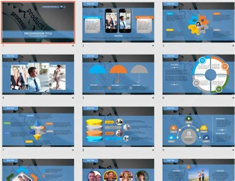 Production Process PowerPoint 81273