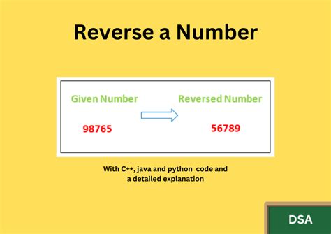 Reverse The Given Number
