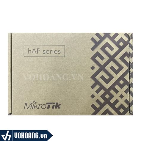 Mikrotik Hap Ax2 Router Cân Bằng Tải 200 User Gộp Băng Thông Mạng Vohoang Vn