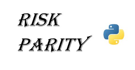 Henrys Quantopia Risk Parity Python Code
