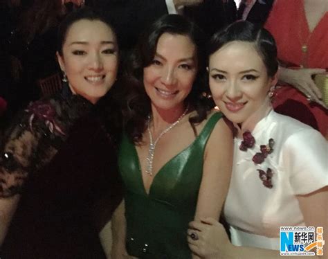 Zhang Ziyi And Gong Li At The Metropolitan Museum Of Art Costume Institute Gala 2015 Celebrating