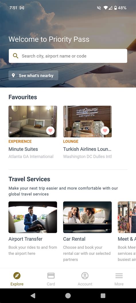 Access Airport Lounges For Free With Priority Pass