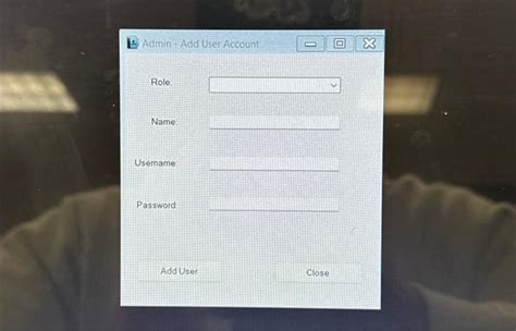 Solved Lab 3 Admin Home Admin Add User Account And Admin