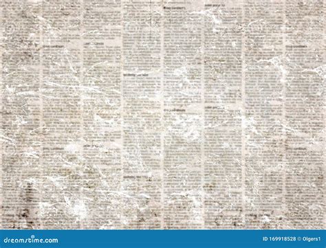 Newspaper Background Texture