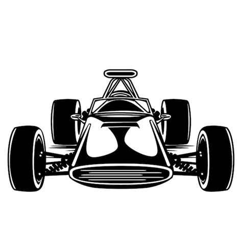 Premium Vector Drag Racing Car Clipart Vector Illustration
