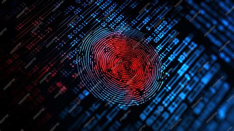 Premium Ai Image Fingerprint Digital Security Risk Concept Generative Ai