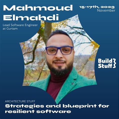 Buildstuffconf Softwaredevelopment Resiliency Expertinsight Build Stuff Software