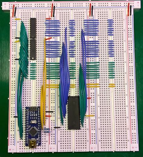 Parallel 28c Eeprom Programmer With Arduino Nano And 74x573 Latches R