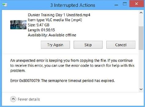 Troubleshoot Windows Server File Copy Errors