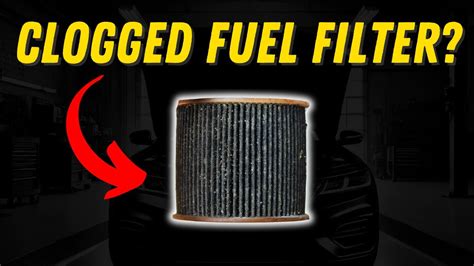 6 Symptoms Of A Clogged Fuel Filter Youtube