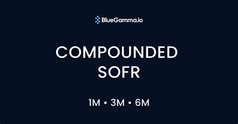 Compounded Sofr Averages 30 Day 1m 90 Day 3m 180 Day 6m