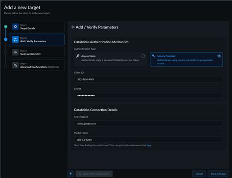 Databricks Connection Method