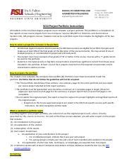 CSE511 Computer Science Project Portfolio Instructions Pdf SCAI