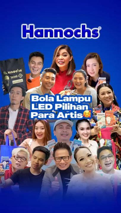 Lampu Led Bohlam Hannochs Vario Watt Cahaya Putih