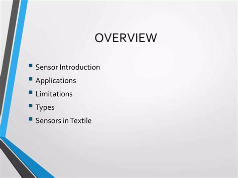 Sensors Ppt