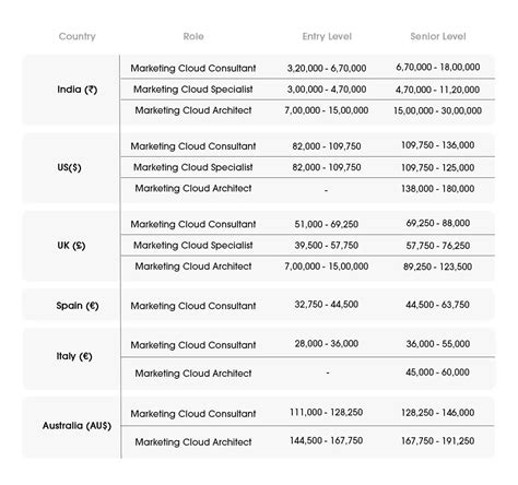 Salesforce Marketing Cloud Developer Salary 2025