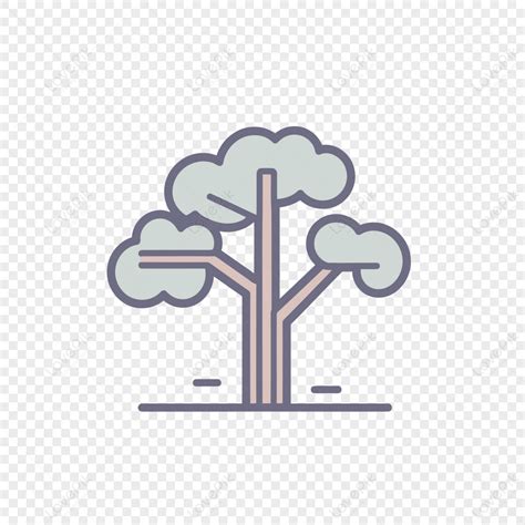 흰색 배경의 나무 아이콘 벡터 우수이 스케치 욱스 Png 일러스트 무료 다운로드 Lovepik