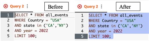 Improve Productivity By Using Keyboard Shortcuts In Amazon Athena Query Editor Aws Big Data Blog
