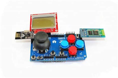 【雕爷学编程】arduino动手做（120） 游戏摇杆扩展板 哔哩哔哩
