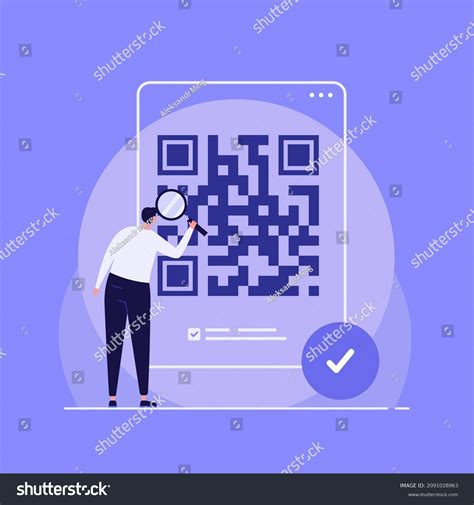 Person Scanning A Qr Code Images Stock Photos Vectors