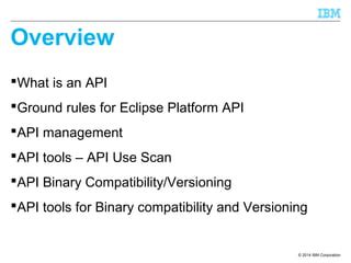 Eclipse And API Tooling PPT Web Development Internet