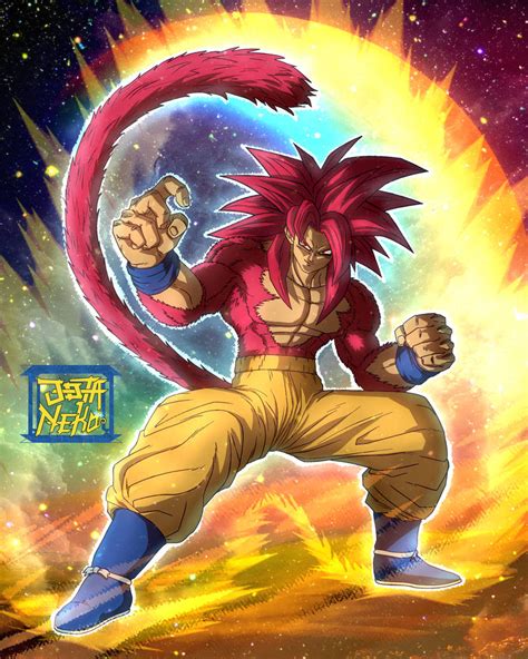 Goku Ssj4 Daima By Jotaneko On Deviantart